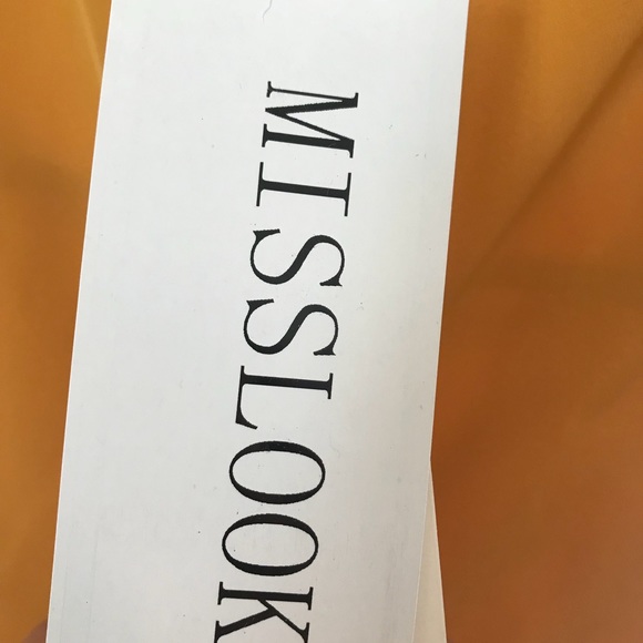 MISSLOOK | Dresses | Yellow Misslook Midi Dress | Poshmark